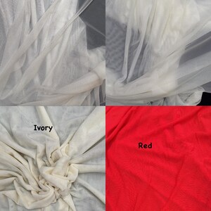Power Mesh, 4-way Stretch, Nylon/spandex 60" Wide, Sells by the Yard ...