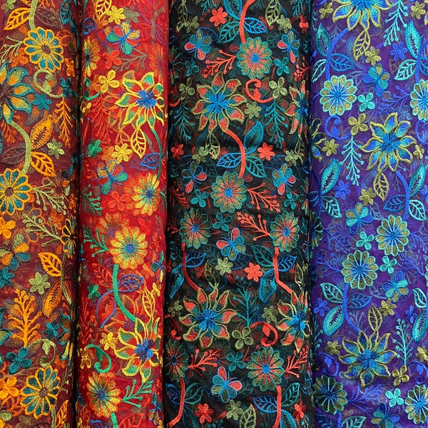 Embroidered Lace - Etsy