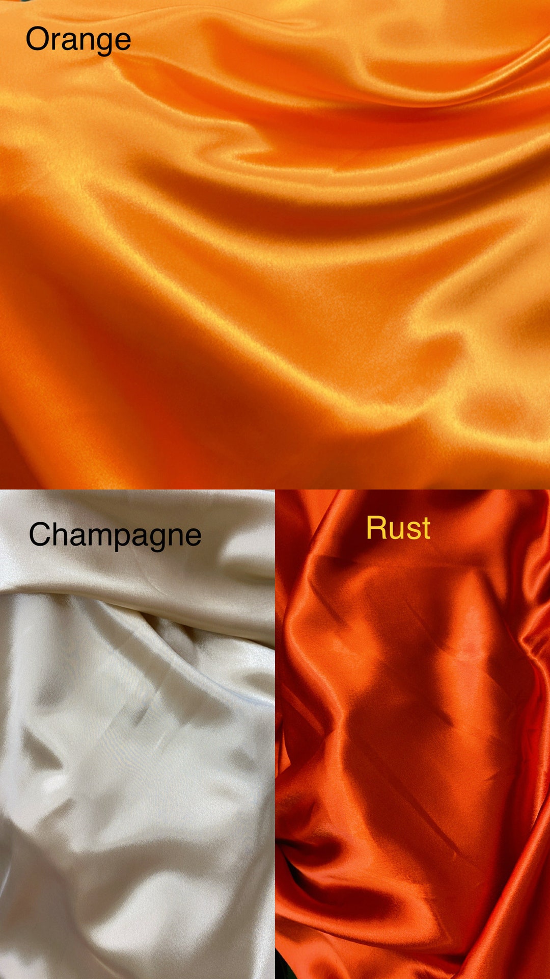Crepe Back Shiny Satin, Non-stretch, Softly Drapes, 59/60wide, Sells by ...