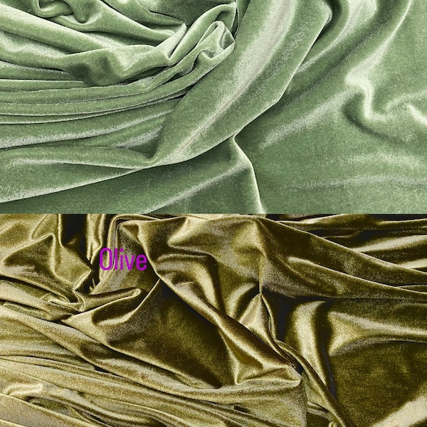 Soft Velvet Fabric - Etsy
