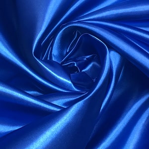 Bridal Thick Shiny Satin Fabric 60 Wide Sells by the | Etsy