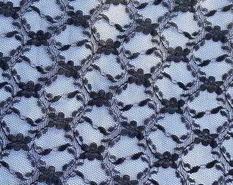 Gold Raschel Lace Fabric FREE SHIPPING 60 Wide Polyester French Floral ...