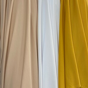 2 Way Stretch Lining Fabric, 100% Polyester, 60 Wide, Sells by the Yard ...