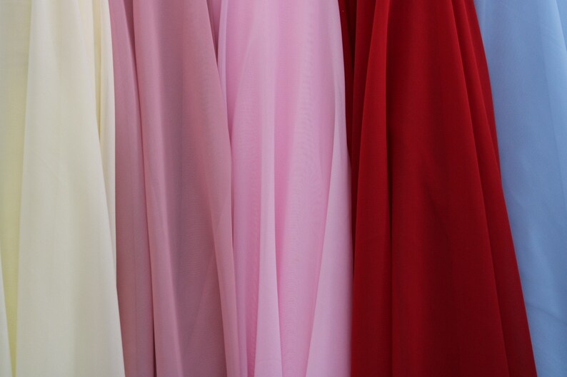 High Multi Chiffon 60 Wide Sells by the Yard Only - Etsy