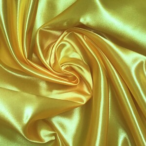 Bridal Thick Shiny Satin Fabric 60 Wide Sells by the | Etsy
