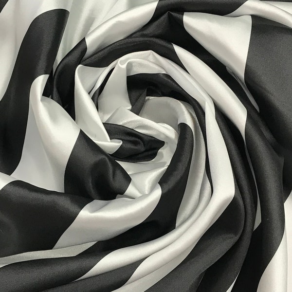 Stripe Silk Fabric - Etsy