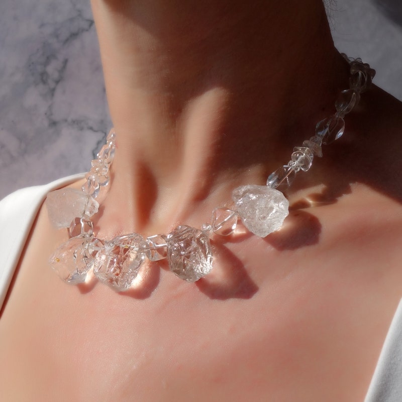 Quartz Necklace - Etsy