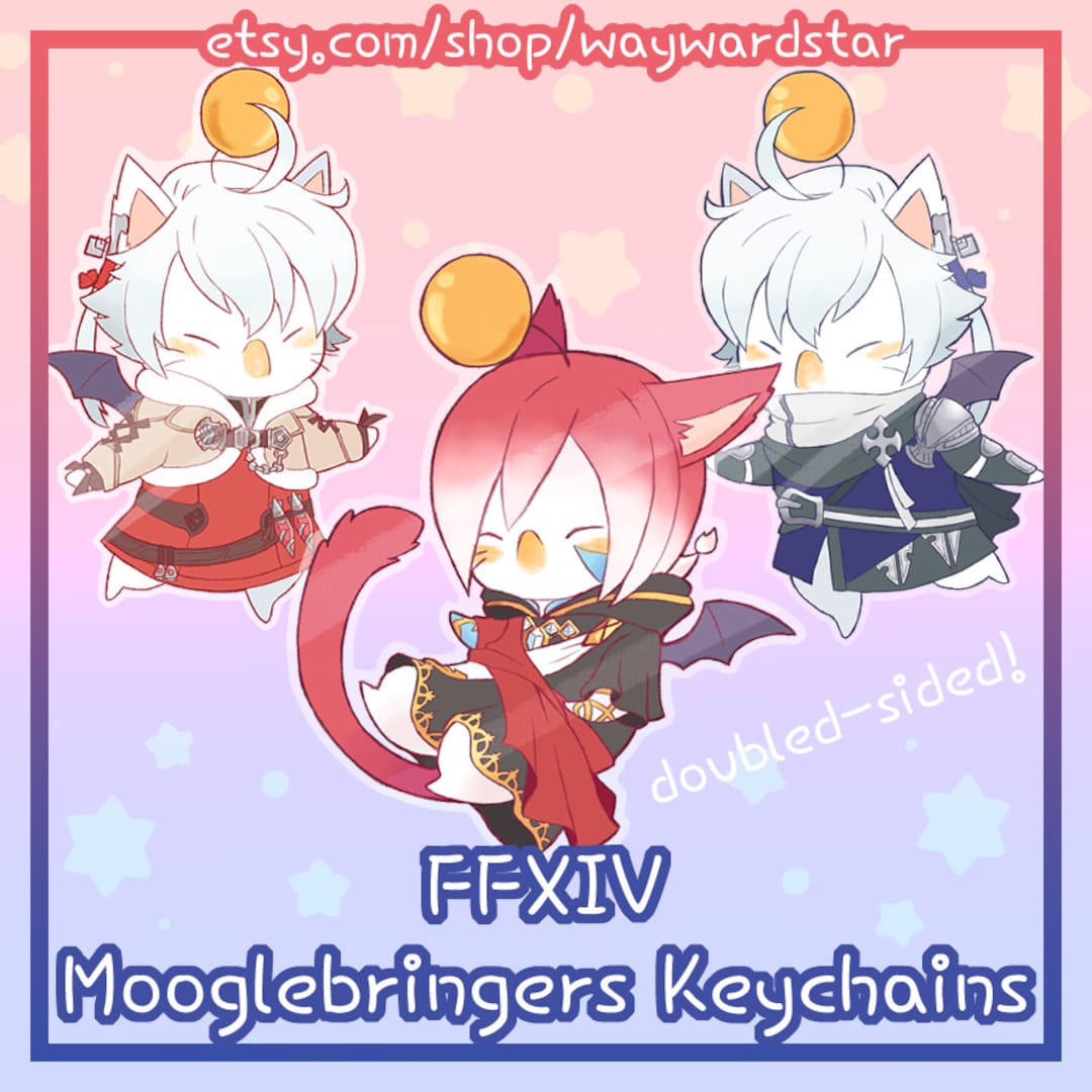 FFXIV Shadowbringers Moogle Crystal Exarch Alisaie Alphinaud - Etsy