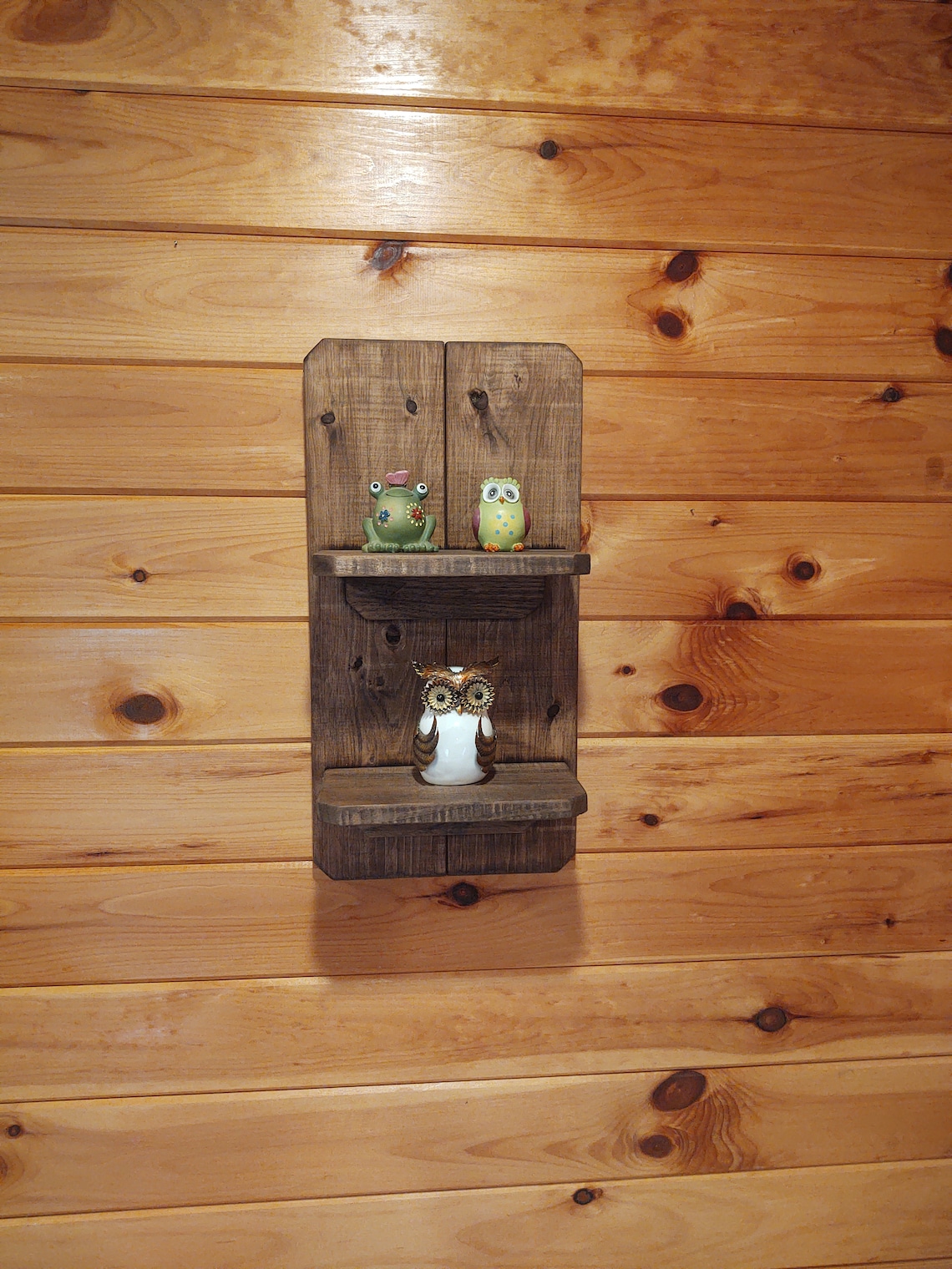 Handmade Rustic Wall Shelf - Etsy