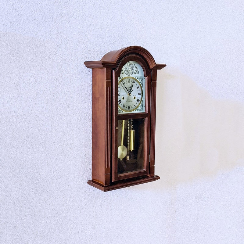 Antique Pendulum Wall Clock - Etsy