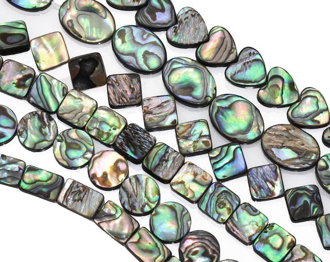 Natural Paua Shell Beads Abalone Beads 15x25 Mm 15 Inch - Etsy