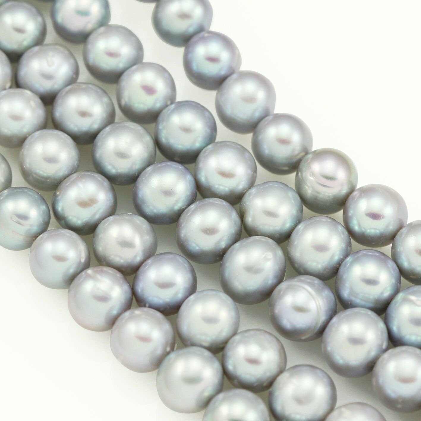 Near Round Genuine Freshwater Loose Pearls for Jewellery - Etsy UK