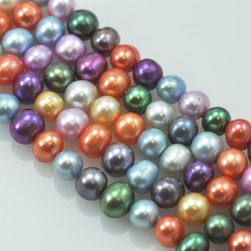Multi Colored Pearls - Etsy