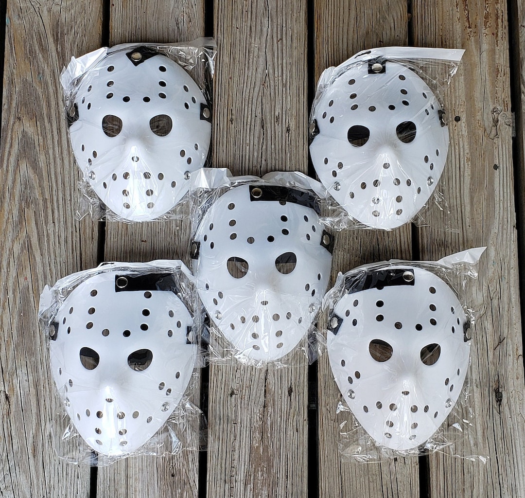 5-PACK of Hockey Masks - Etsy