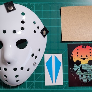 Plastic Jason Style Hockey Mask W/ Optional Chevrons - Etsy