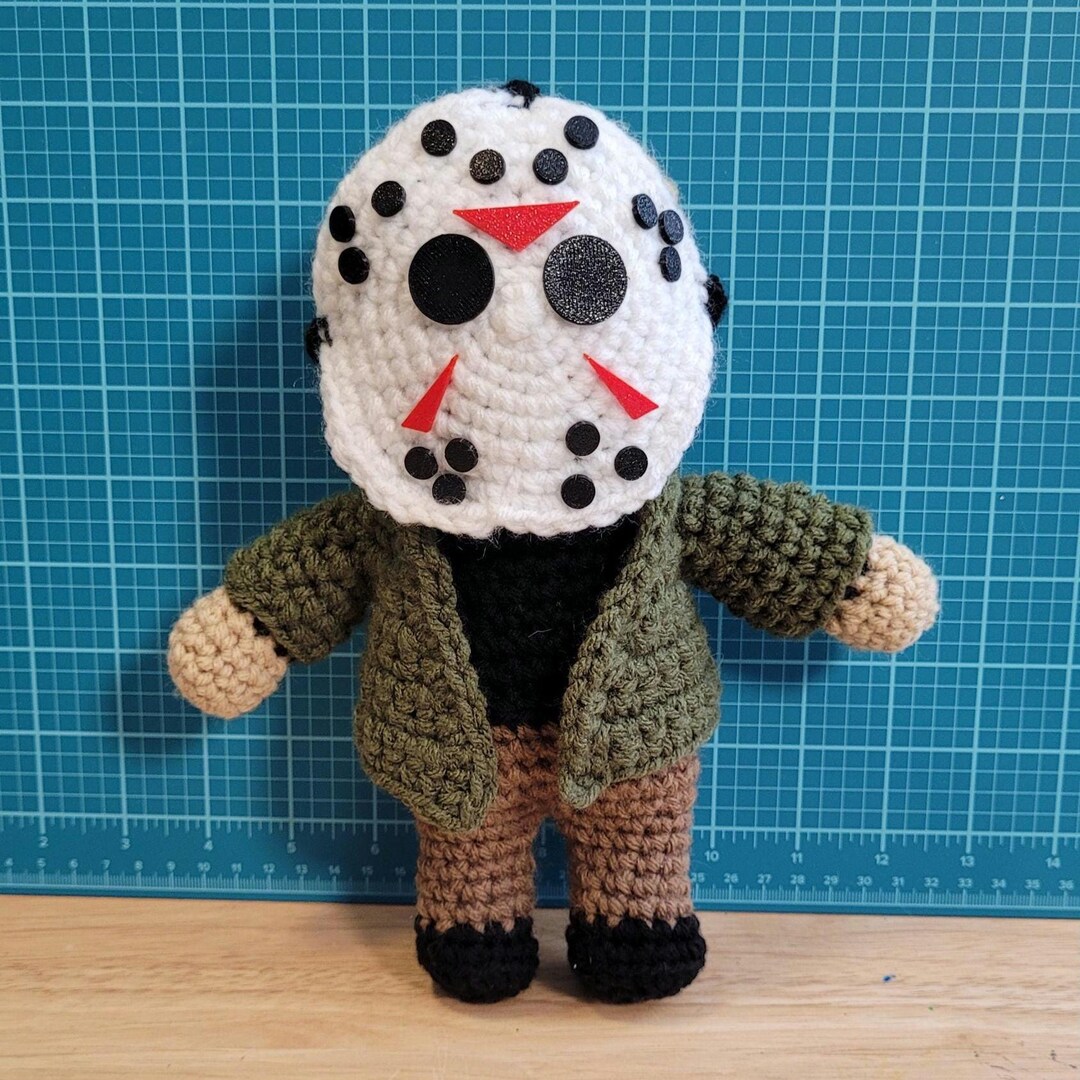 Crochet Jason Voorhees Doll - Etsy