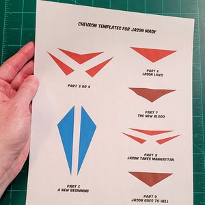 Chevrons TEMPLATE - Digital Download - Etsy