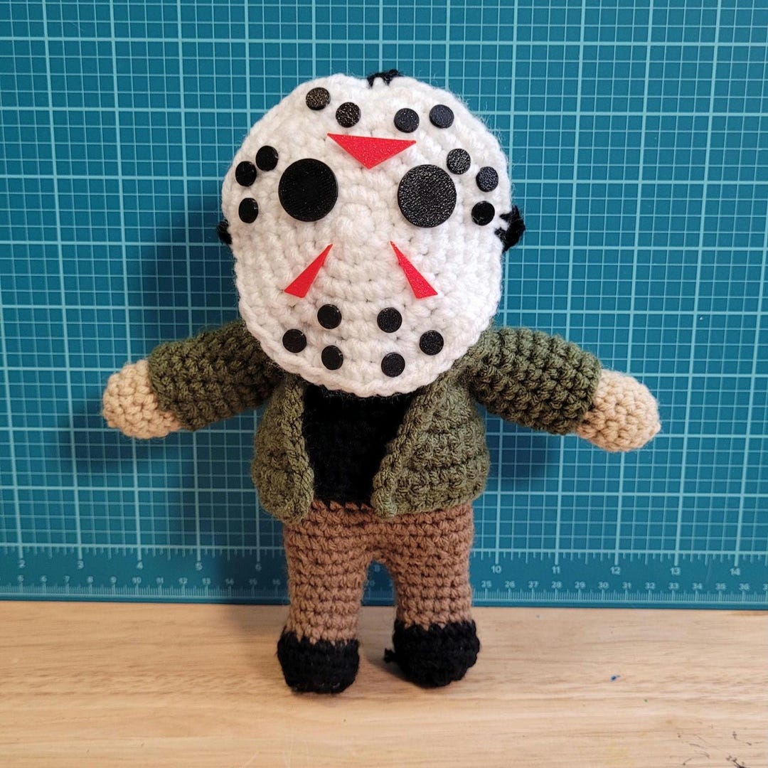 Crochet Jason Voorhees Doll - Etsy