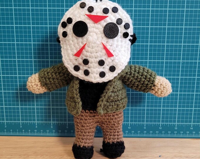 Crochet Jason Voorhees Doll - Etsy