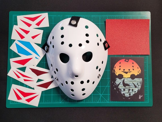How To Draw Jason Mask