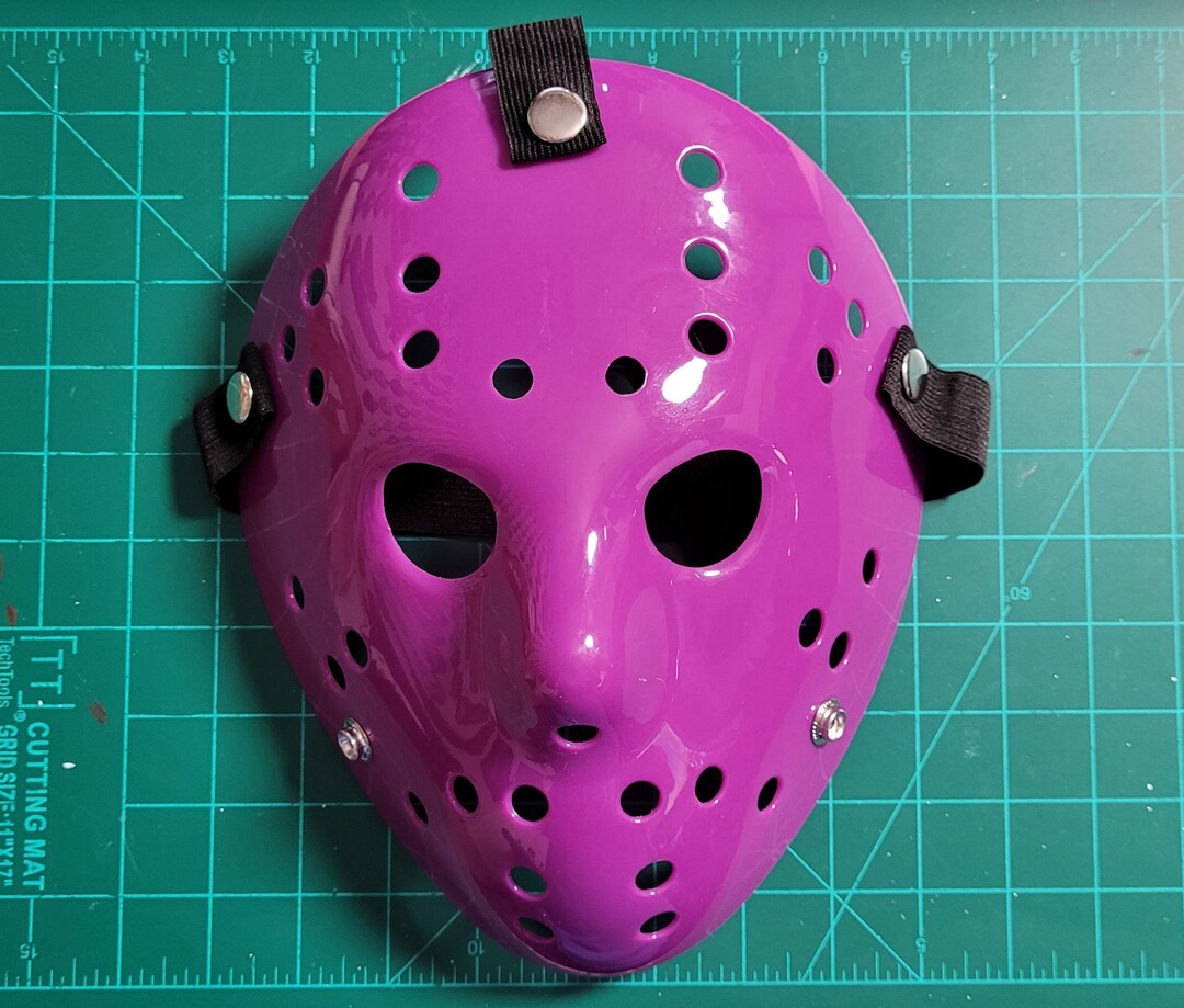 PURPLE Plastic Hockey Mask - Etsy