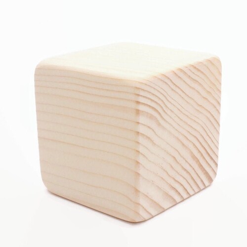 Set of 5 Wooden Blocks 2 5 Cm 2 Inch Blocks - Etsy