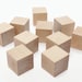 Unfinished Wooden Blocks 2 5 Cm 2 Inch Blocks - Etsy