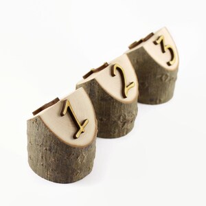 Rustic Wooden Branches With Table Numbers. Table Numbers Wood. Table ...