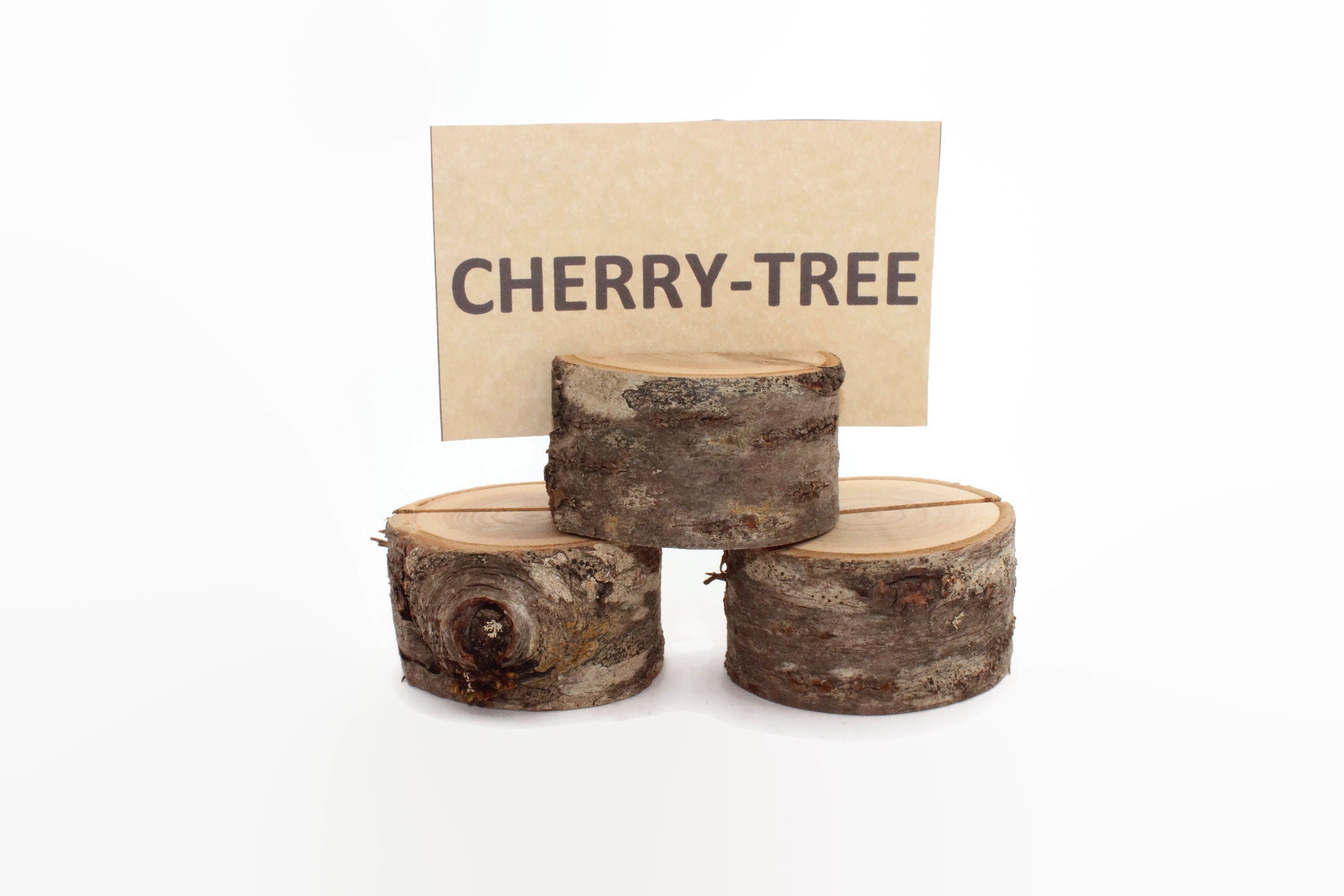 Set of 10 Cherry Tree Place Card Holders Woodland Wedding - Etsy