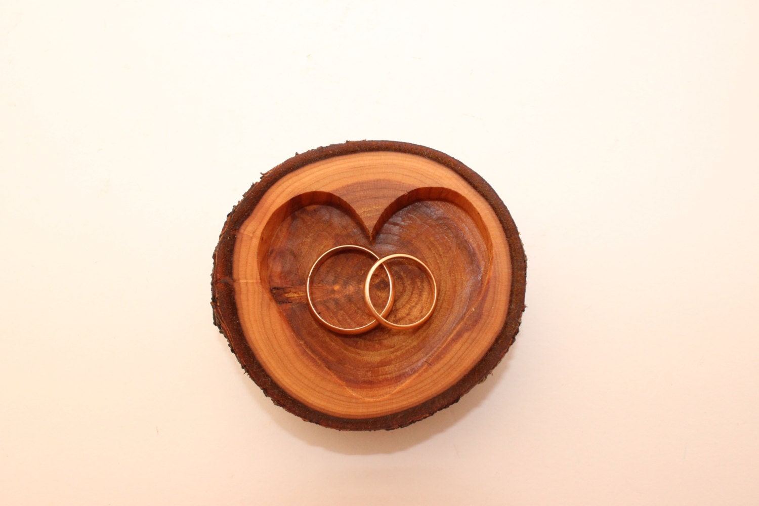 Personalized wooden ring box Rustic ring holder Rustic | Etsy