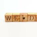 Personalized Wood Blocks. 1,5 Inch Cubes. Wooden Letter Blocks ...