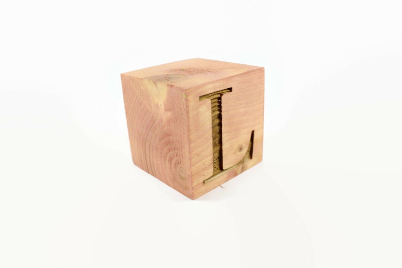 Personalized Wood Blocks. 2 Inch Cubes. Wooden Letter Blocks. - Etsy