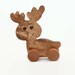 Wooden Reindeer Toys | Toys on Wheels | Christmas Wooden Toy ...