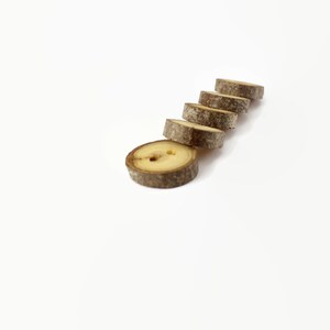 Set of 10 Spruce Wood Buttons. Pine Wood Buttons. Rustic Wooden Buttons ...