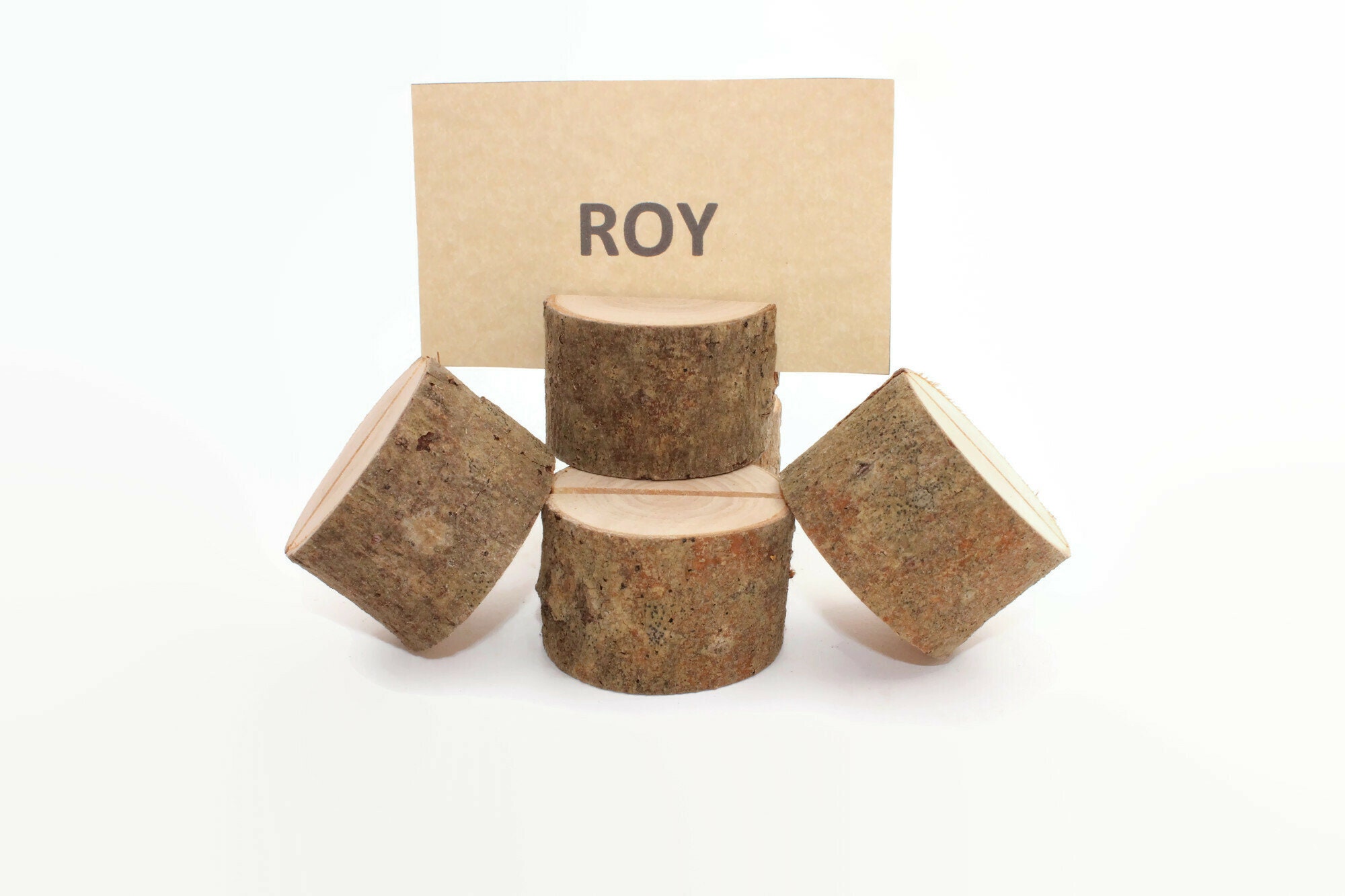 Set of 100 Table Card Holders Name Card Holders Rustic | Etsy