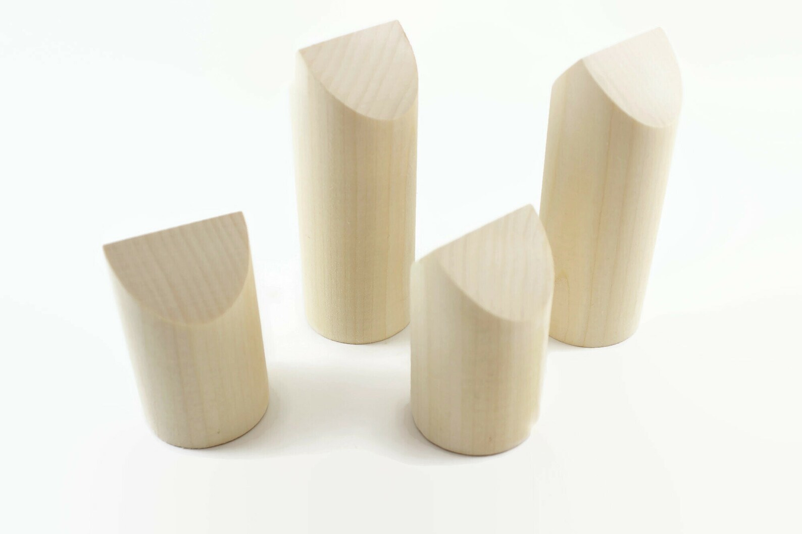Wooden Tower Shapes. Unfinished Wood Towers. Wooden Crafts Supplies ...