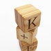 Personalized Wood Blocks. 1,5 Inch Cubes. Wooden Letter Blocks ...