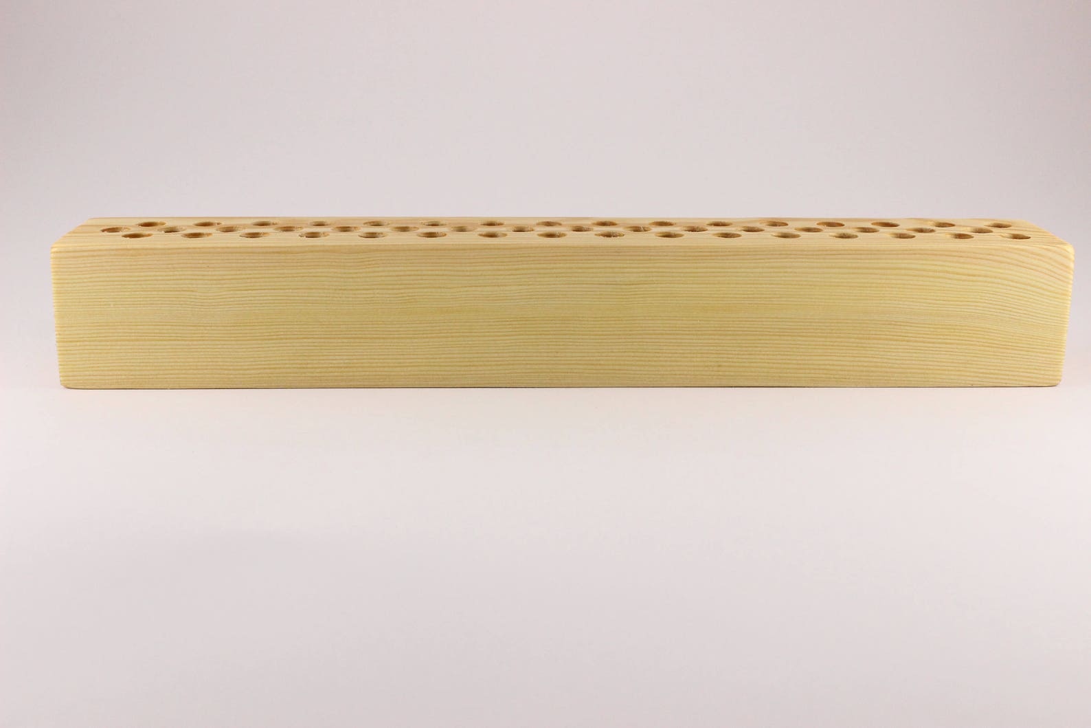 Large wooden pencil holder Big pencil holder Desk decor | Etsy