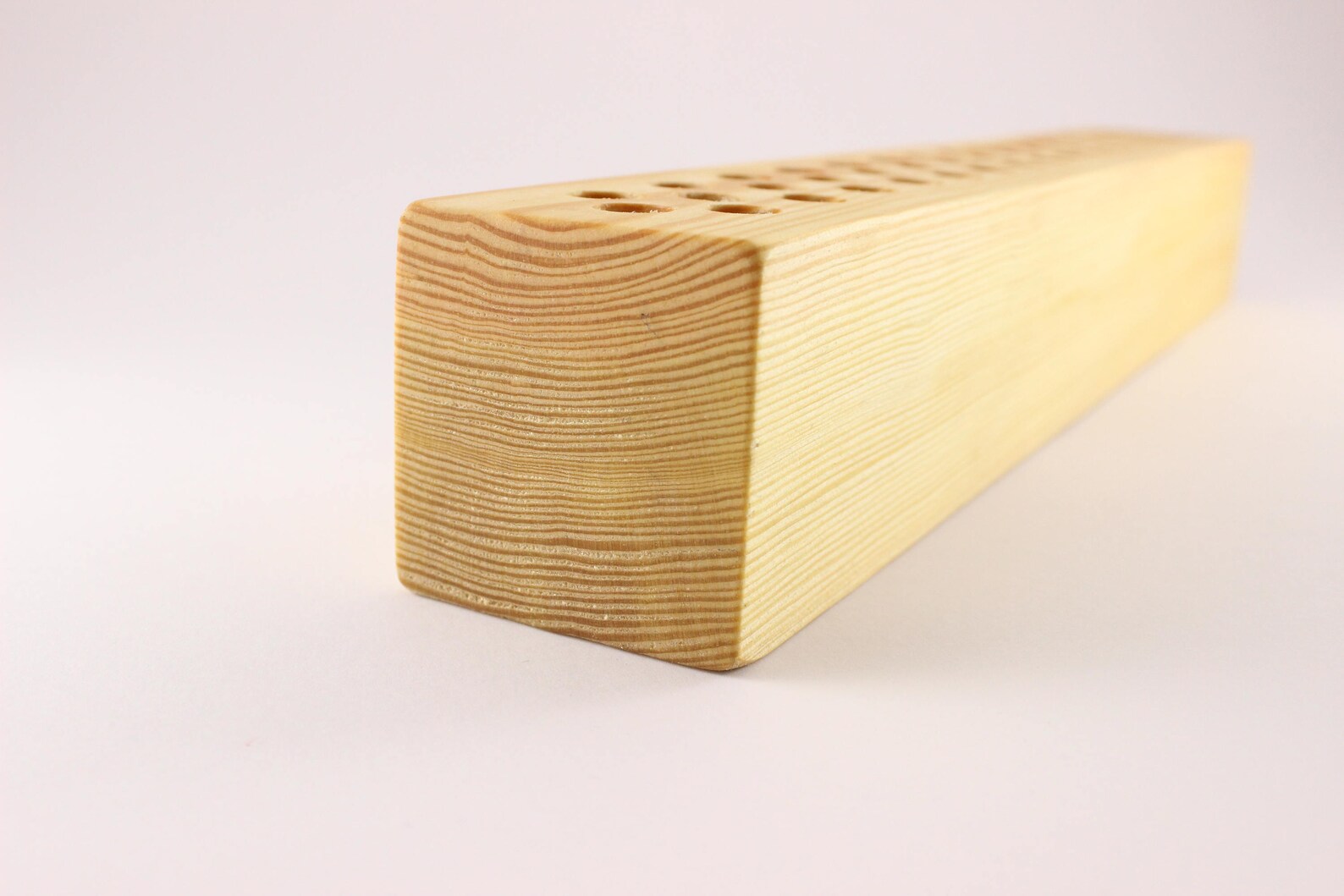 Large wooden pencil holder Big pencil holder Desk decor | Etsy