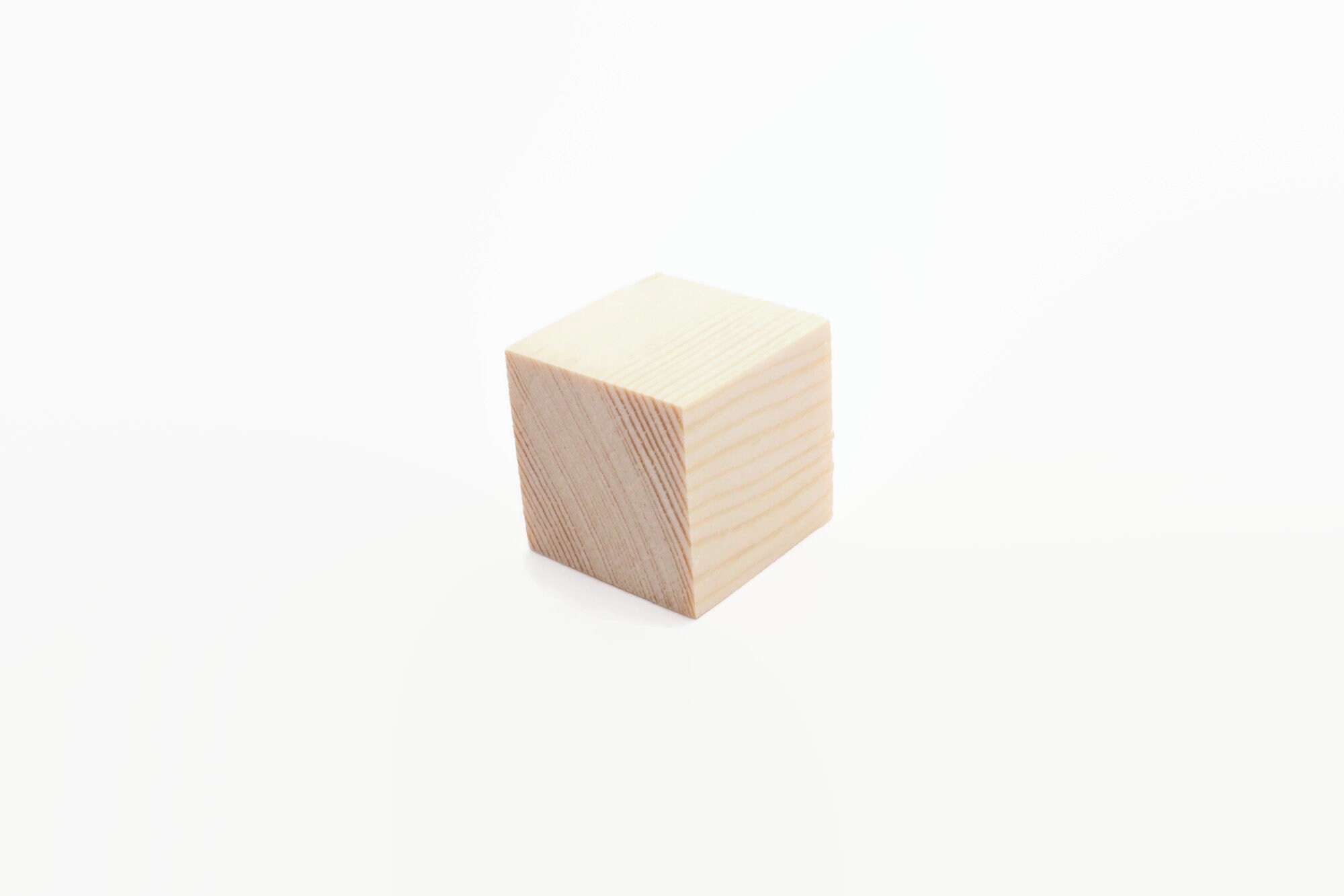 Set of 10 Pine Wooden Blocks 1 1/2 Inch 4 Cm Unfinished - Etsy