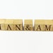 Personalized Wood Blocks. 1,5 Inch Cubes. Wooden Letter Blocks ...