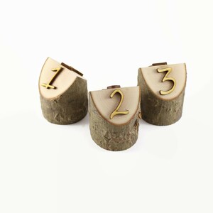 Rustic Wooden Branches With Table Numbers. Table Numbers Wood. Table ...