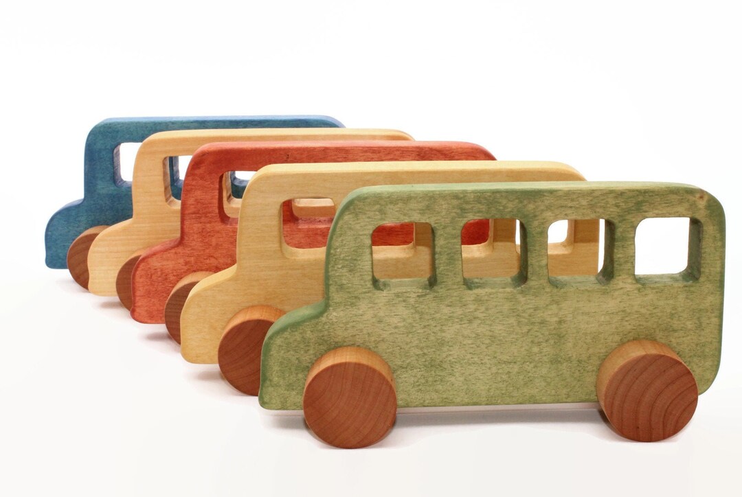 Wooden Toy Bus | Toy Car |kids Gift | Eco Friendly Toy | Wooden Car ...