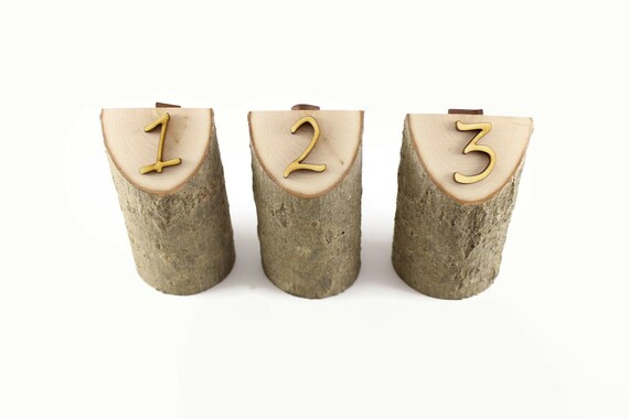 Rustic Wooden Branches With Table Numbers. Table Numbers Wood. | Etsy