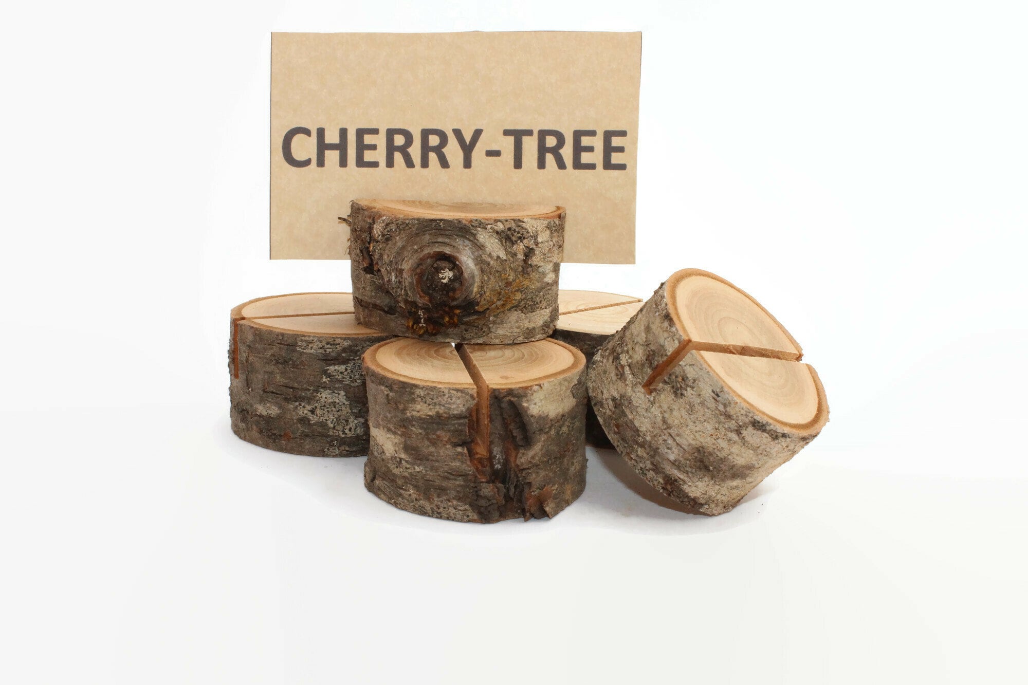 Set of 10 Cherry Tree Place Card Holders Woodland Wedding - Etsy
