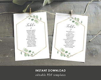 Table Assignment | Etsy