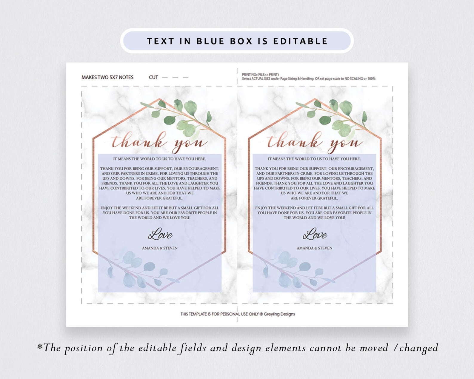 Printable Welcome Note Modern Welcome Letter Marble Wedding - Etsy