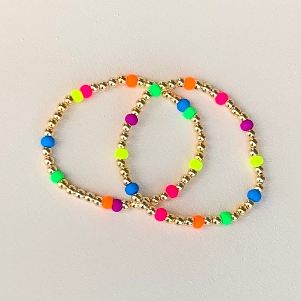 Neon Bracelet - Etsy
