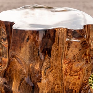 Epoxy Resin Stool, Waves Effect, Different Resin Colors - Etsy