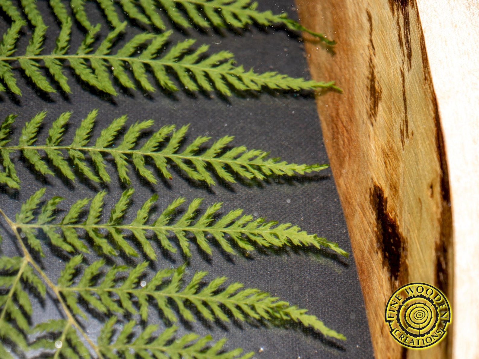 Handmade Wood Fern Leaf Serving Board / Cheese Board, Housewarming Gift ...